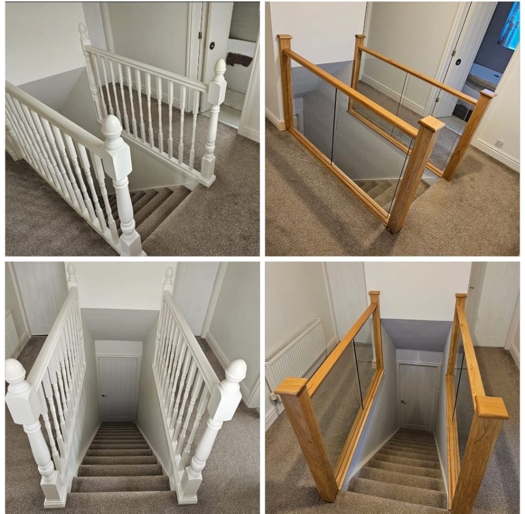 Wrexham Glass Staircase Renovation Case Study | Design My Stairs