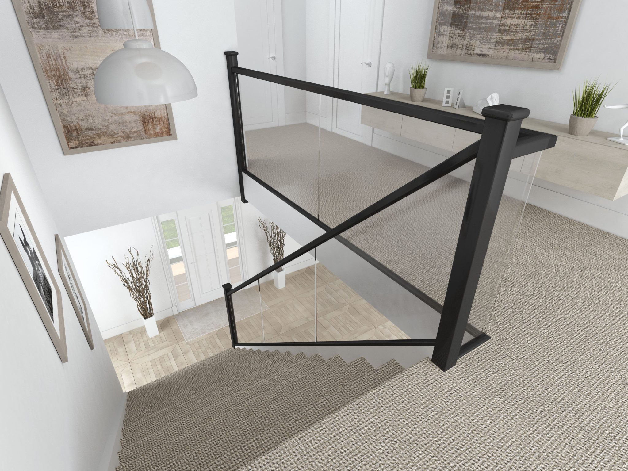 Embedded Glass Balustrade Kits | Design My Stairs